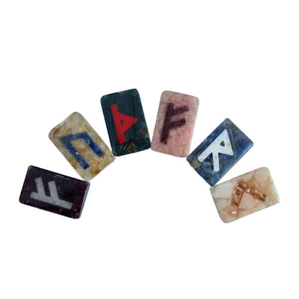 Elder Futhark Crystal Runes | Norse Magic | Wyrdraven Runes