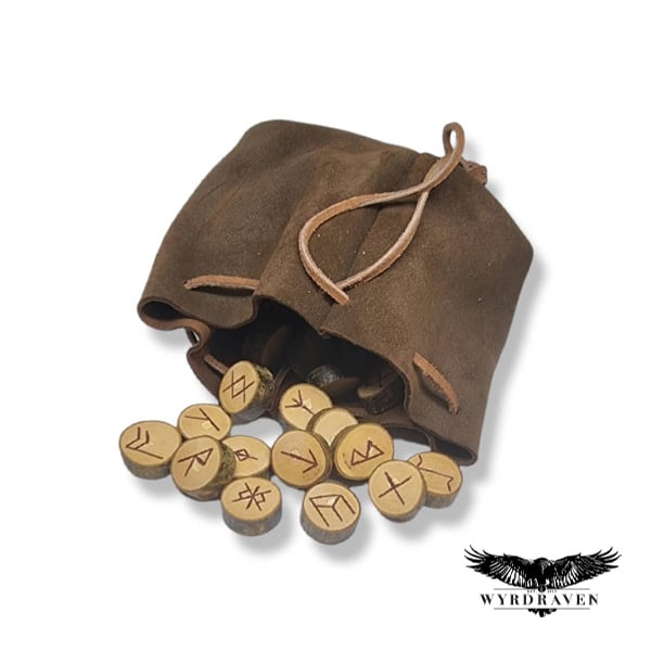 Anglo Saxon Futhorc Wooden Runes | Norse Magic | Wyrdraven