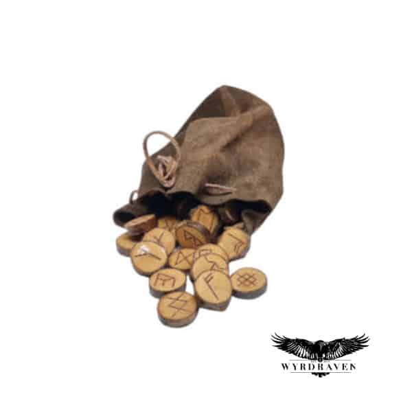 Anglo Saxon Futhorc Wooden Runes | Norse Magic | Wyrdraven