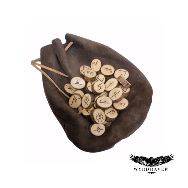 Anglo Saxon Futhorc Wooden Runes | Norse Magic | Wyrdraven