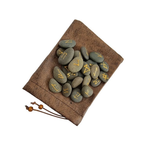 Elder Futhark River Stone Runes | Norse Magic | Wyrdraven